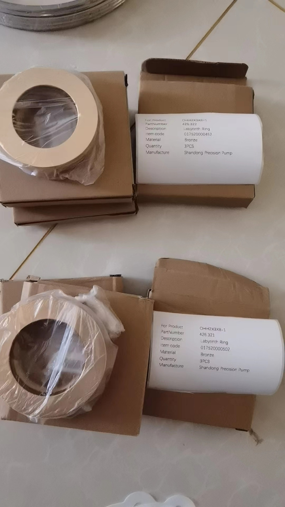 OH-H Labyrinth Ring-Shandong Precision Pumps Co